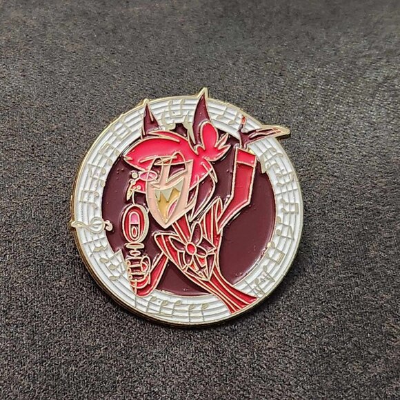 Jewelry | Hazbin Hotel Alastor Pin | Poshmark
